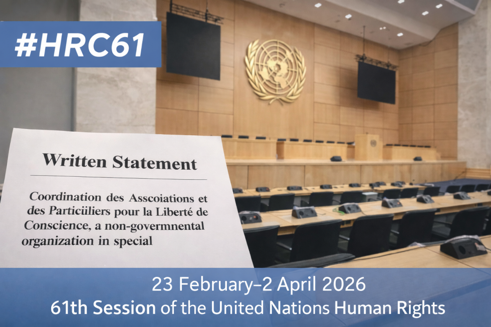HRC 61 Written Statement Threatened Dissolution of Shincheonji and ...